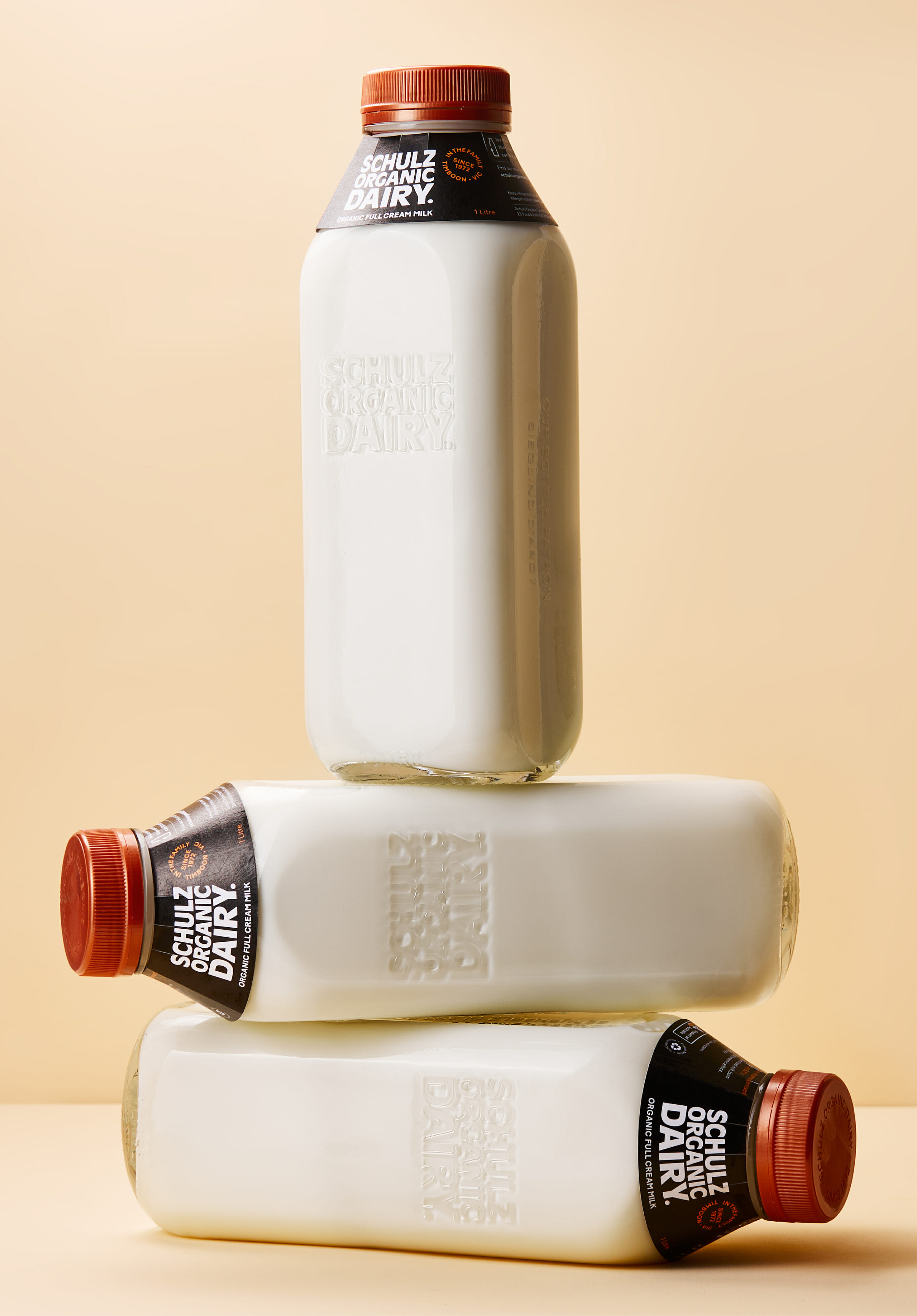 Schulz Organic Dairy Rebrand And Packaging Design — Swear Words